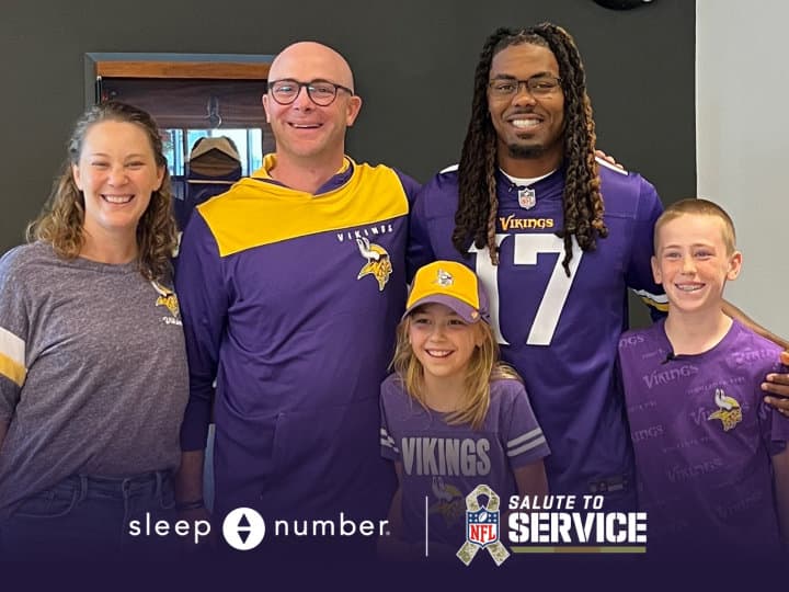 Salute to Service: Military Families Surprised by Sleep Number and ...