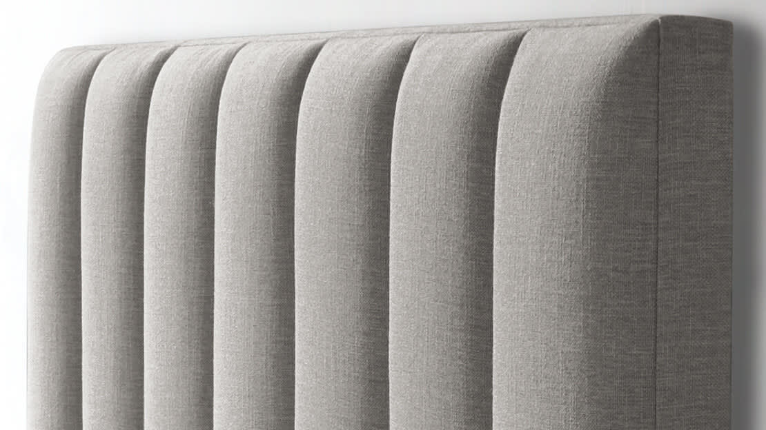 Vertical Channel Upholstered Headboard | Sleep Number