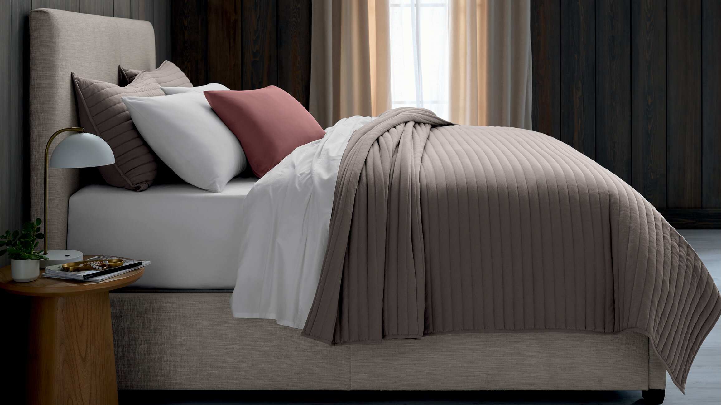 Upholstered Panel Bed | Bedroom Furniture | Sleep Number